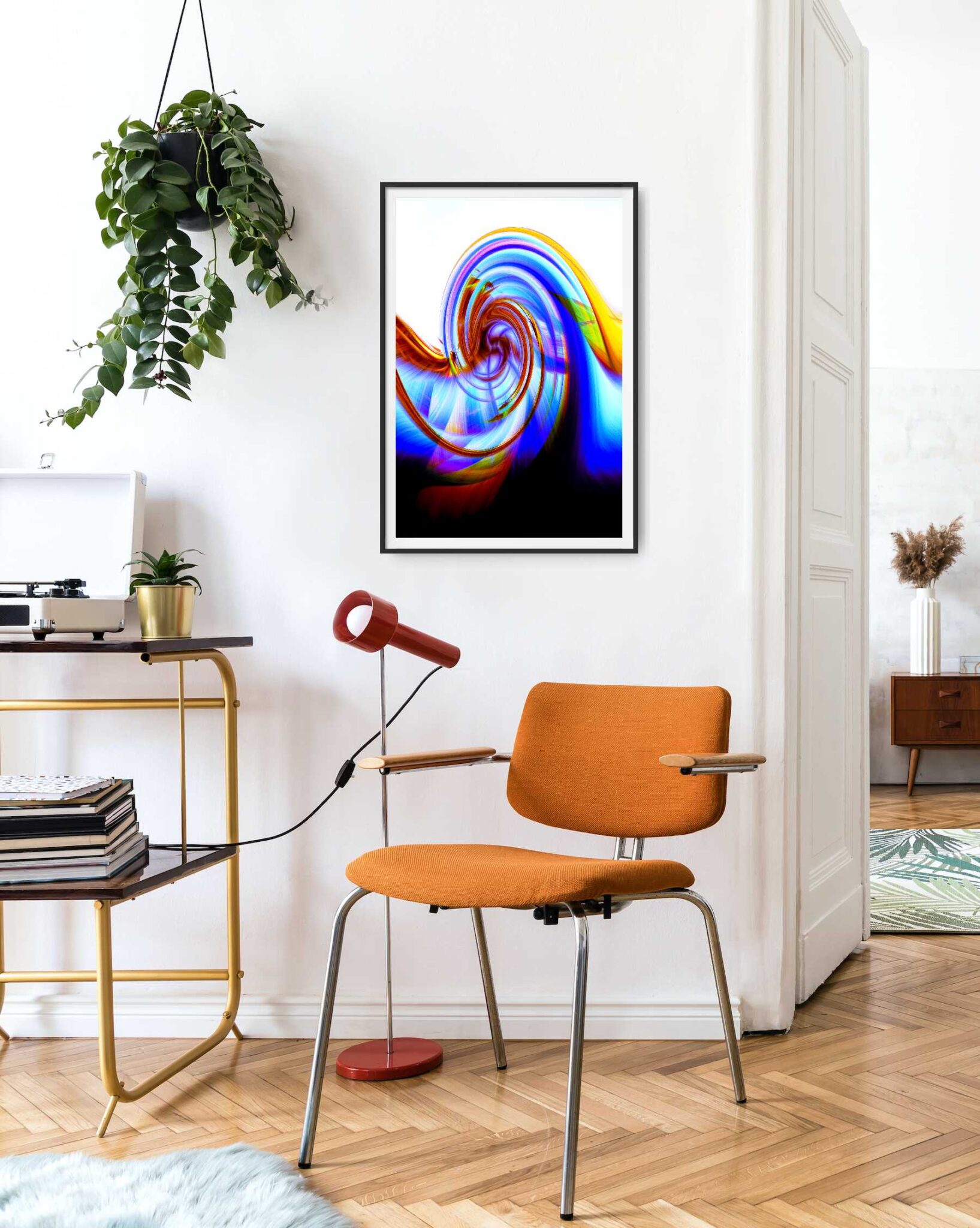 A Whisk of a Colour | Multi Coloured Abstract | Download Artwork