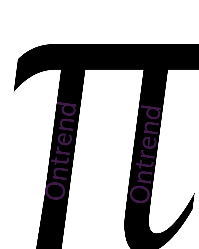 Pi symbol – Fractal Art – Printable Wall Art | Download Artwork