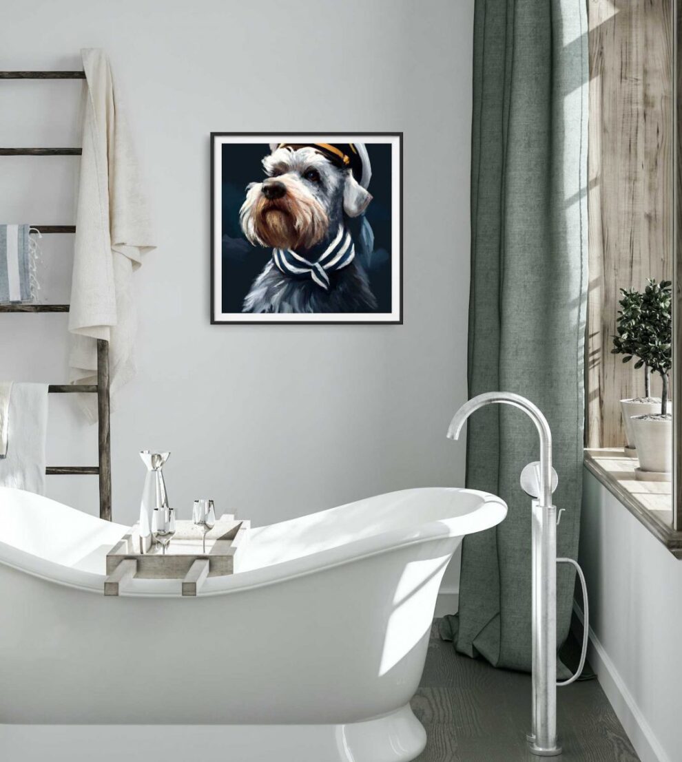 Sea Dog Print | Printable Art | Download Artwork