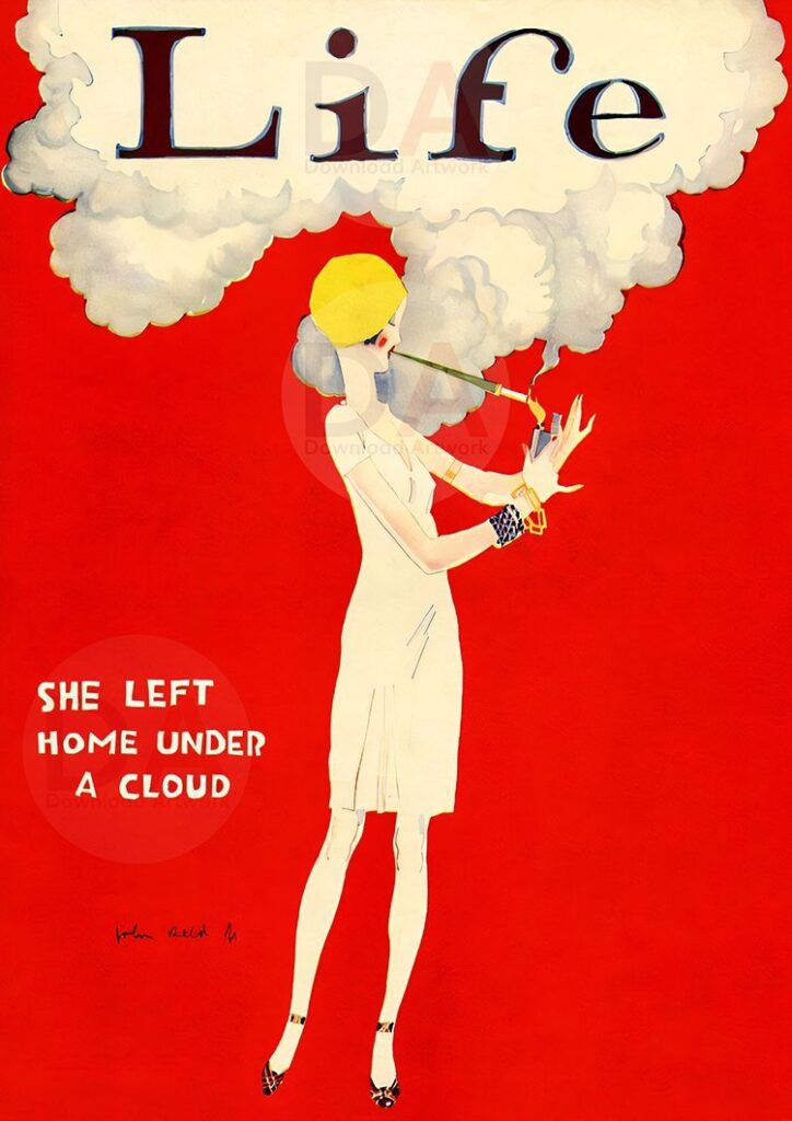 Vintage Magazine Cover Art 1925 | Download Artwork