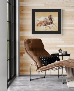 Two Galloping Horses Print | Vintage Art | Download Artwork